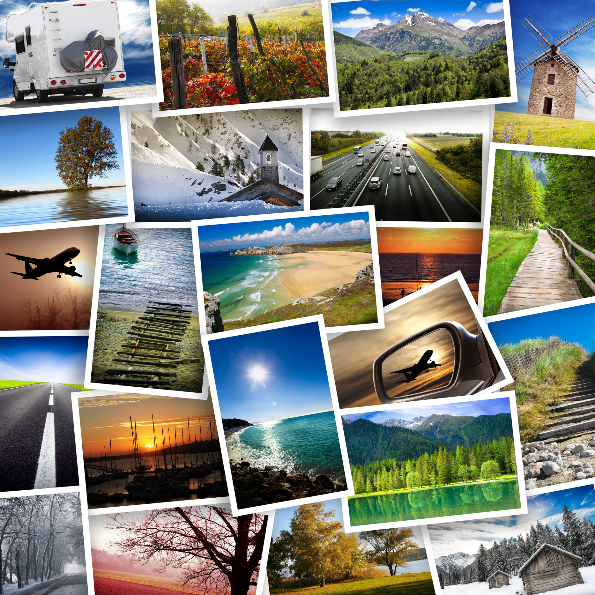 How to Decorate With Vibrantly Colored Landscape Photography